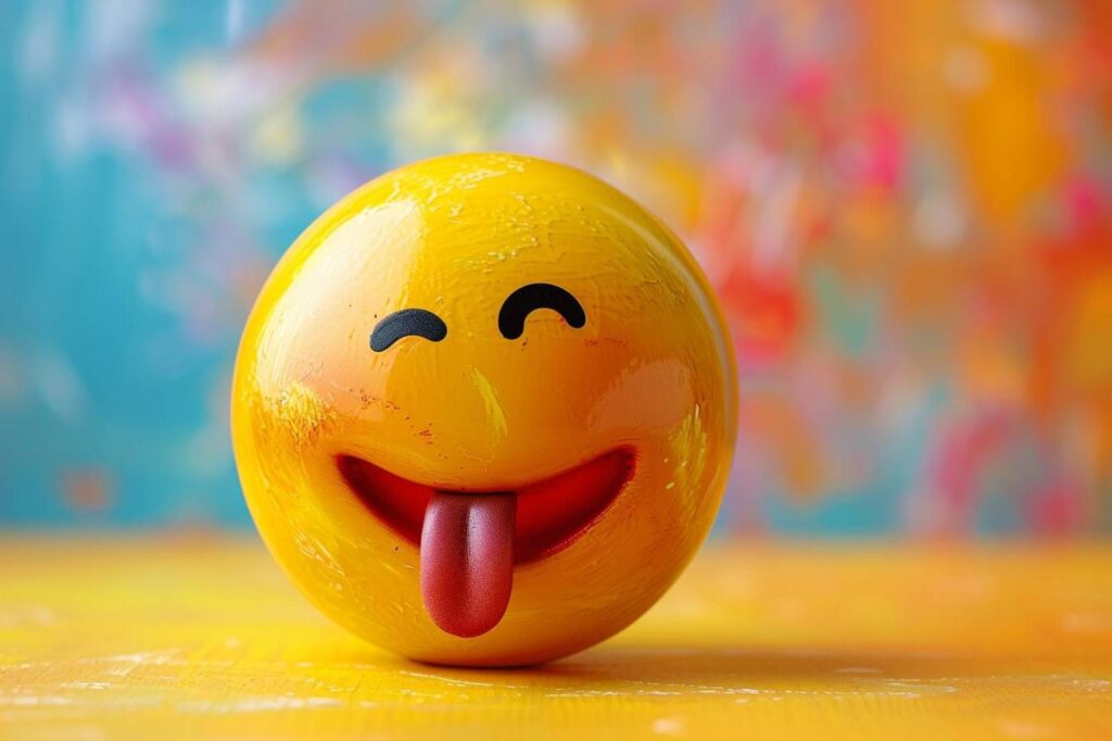 Les Secrets du Smiley Tirant la Langue : Entre Fun et Signification